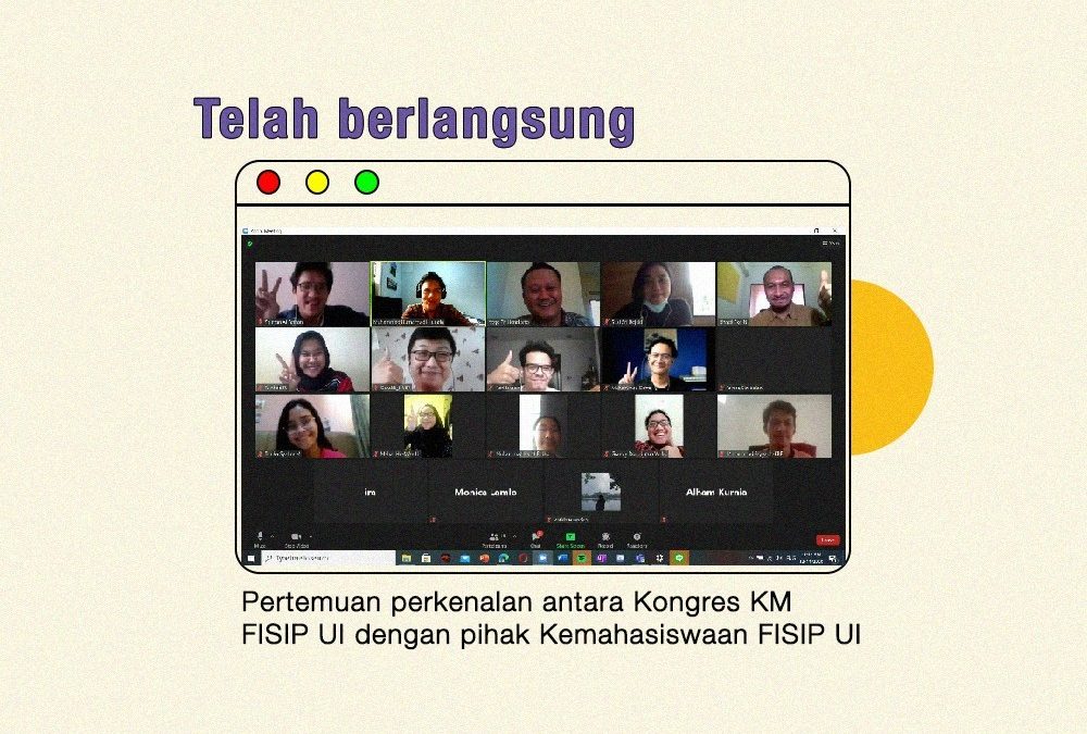 [TERIMA KASIH, SELAMAT DATANG] | DPM FISIP UI